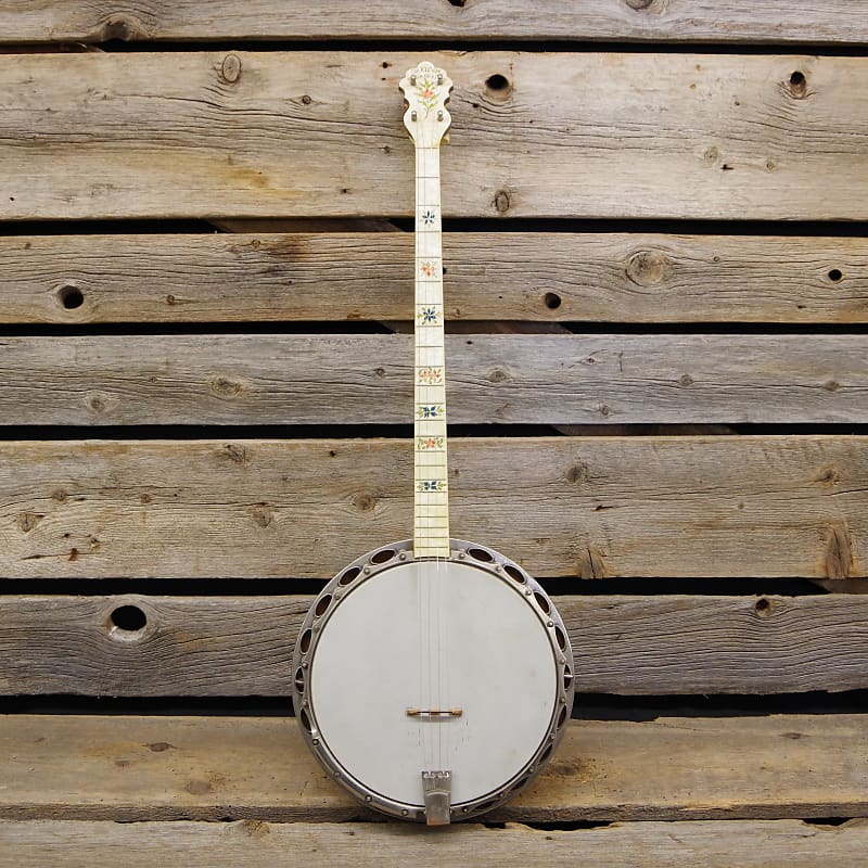 Vintage Gretsch Broadkaster Plectrum Banjo | Reverb