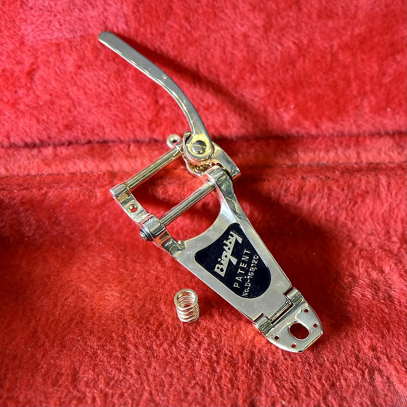 Bigsby B7-G Vibrato tailpiece - Gold b7 original Gibson es345 | Reverb