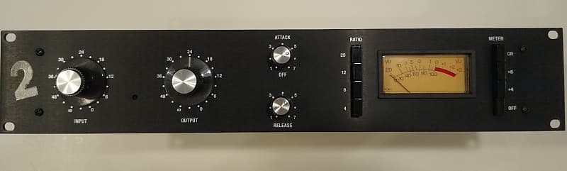 Hairball Audio 1176 Rev D Rack Mount 2020 Black | Reverb