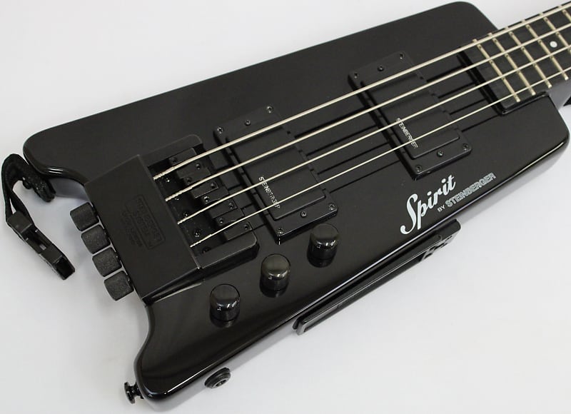 Steinberger Spirit XT-2 Standard 4-String Bass, Black | Reverb