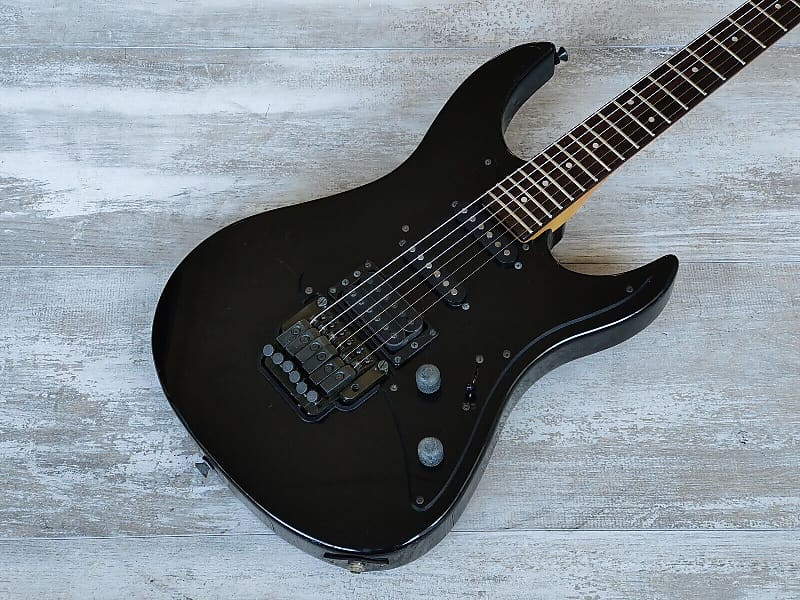 1990's Yamaha Japan RGX512R HSS Superstrat (Black) | Reverb