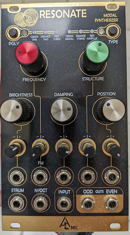 After Later Audio Resonate (MI Rings) Resonator | Reverb