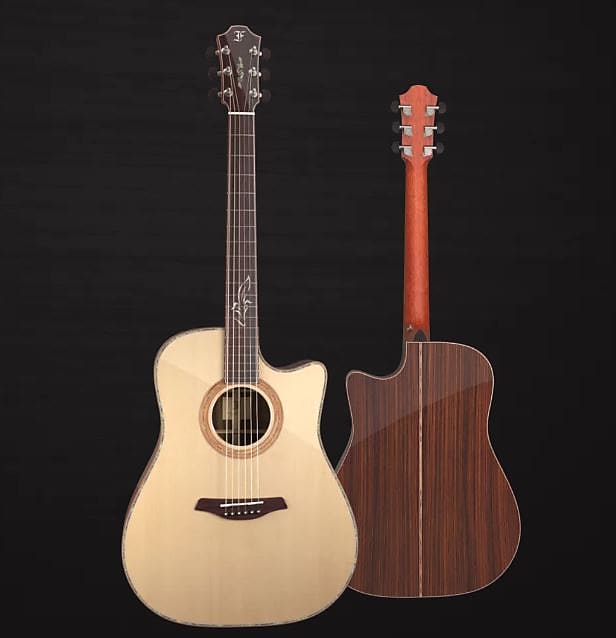 Furch Red Dc-SR Hard case Cutaway Dreadnought Model | Reverb