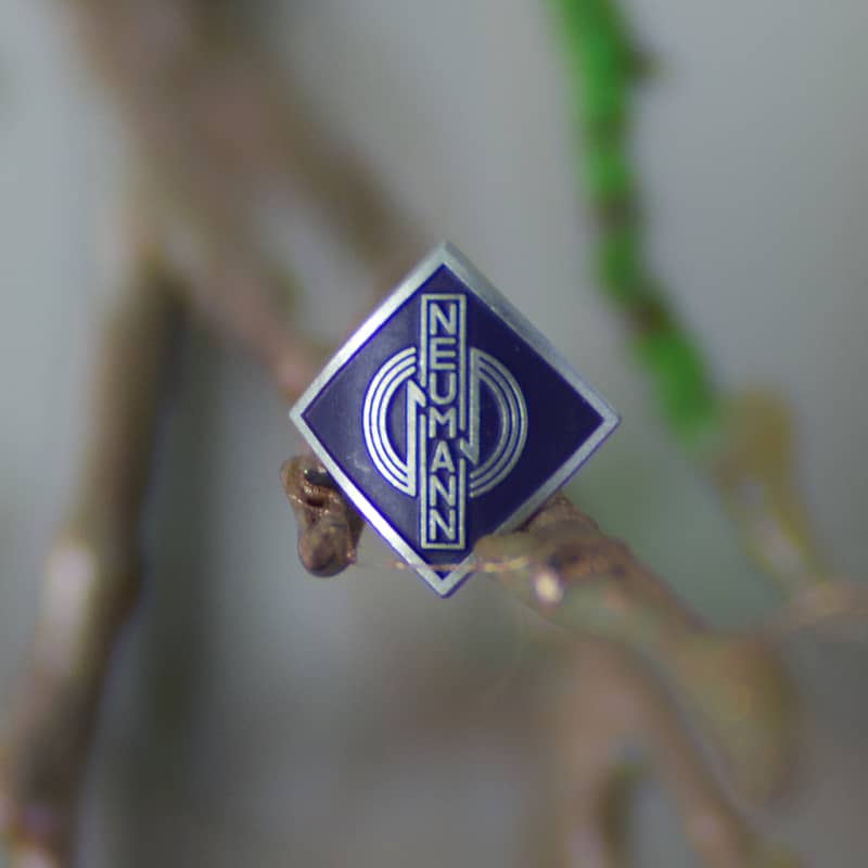 New OEM Neumann Purple Badge for KM(S) series (KM83 | KM84 | | Reverb