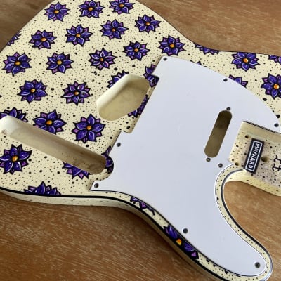 Custom Painted Telecaster Body - Free Shipping! | Reverb