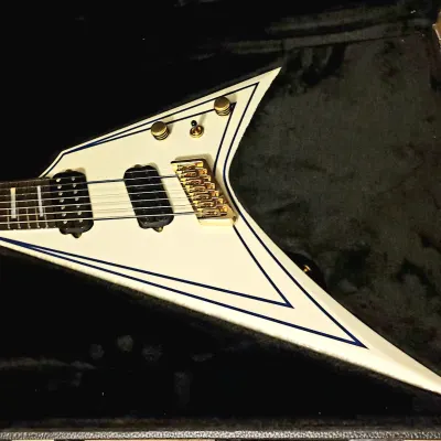 Ormsby Metal V Randy Rhoads White Concorde Multiscale 7 | Reverb