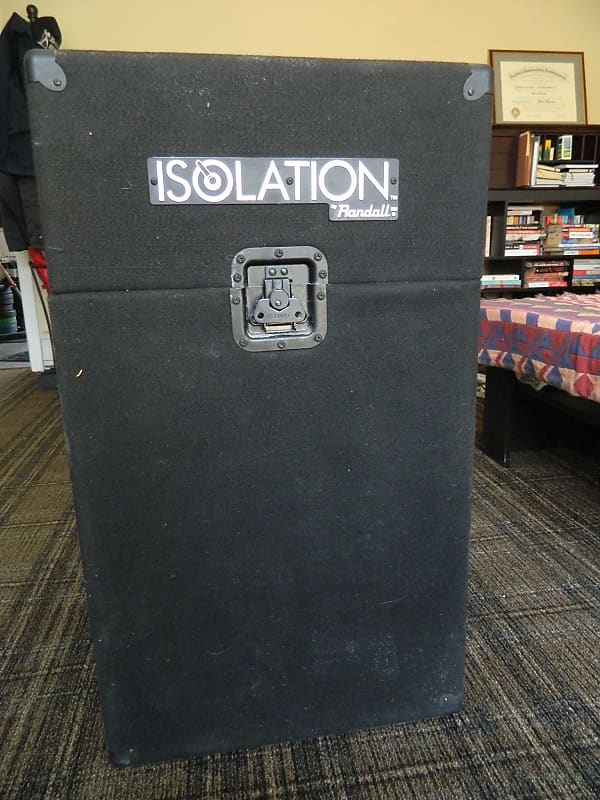 Randall Isolation Cabinet - Black | Reverb