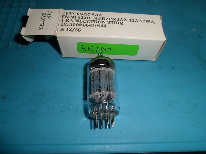 Phillips Jan 12ax7 N.O.S preamp tube 1986 usa made | Reverb