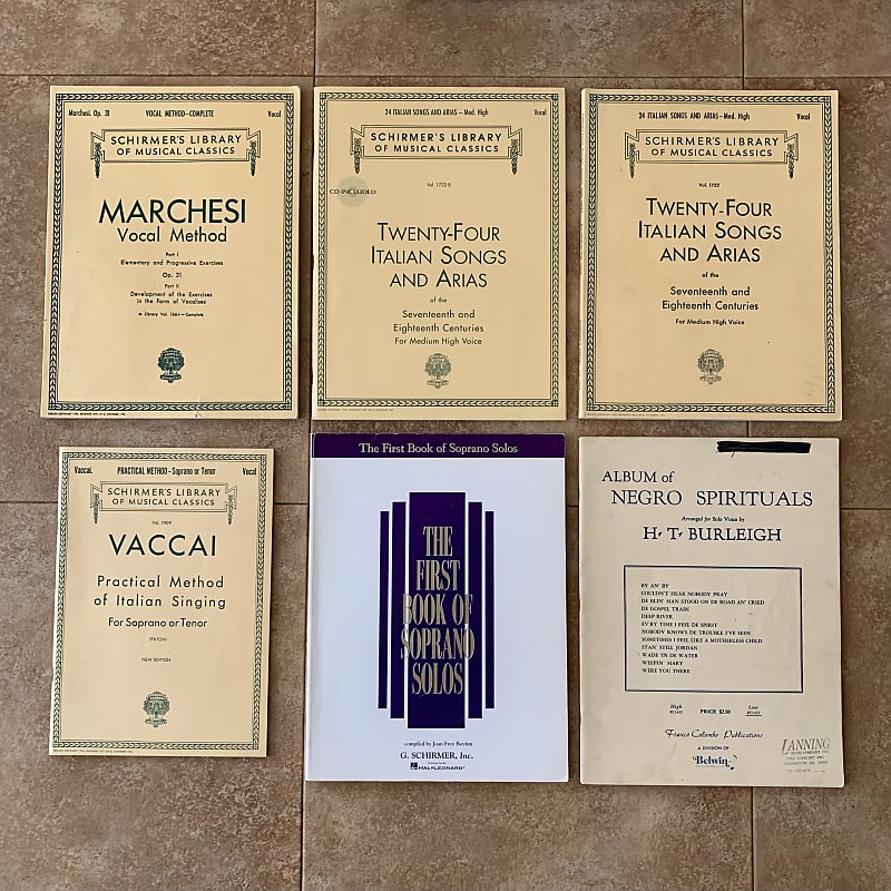 Vocal Method Books and Collections for Students | Reverb