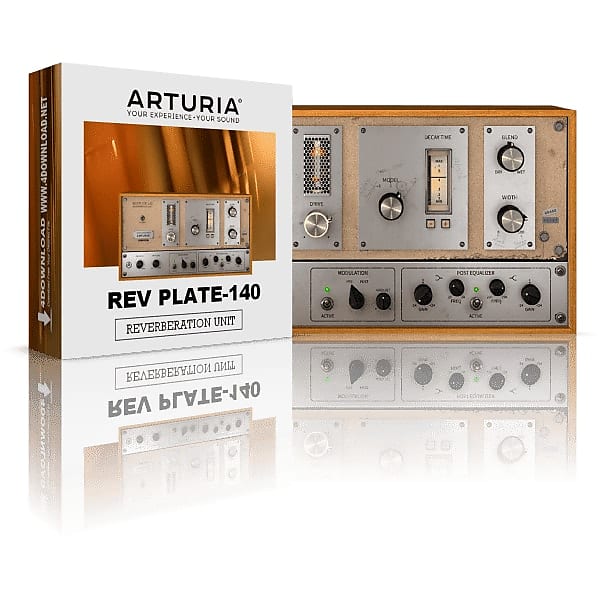 New Arturia Rev PLATE-140 Vintage Studio Reverb for Pro Audio | Reverb
