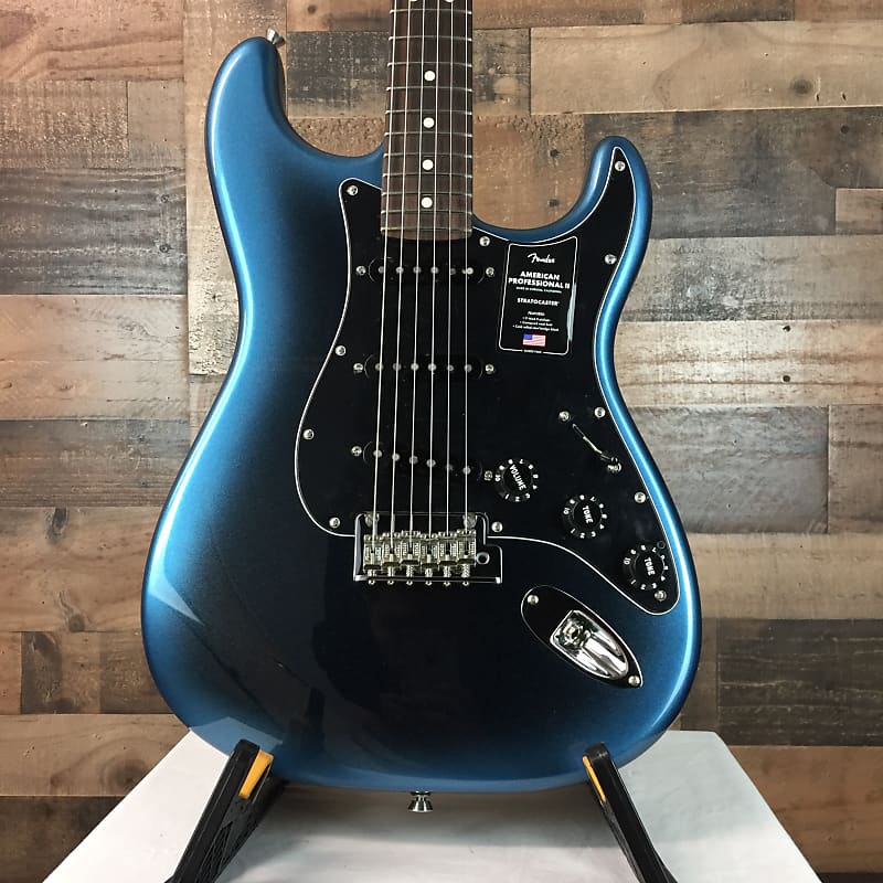 Fender American Professional II Stratocaster Dark Night w/ | Reverb