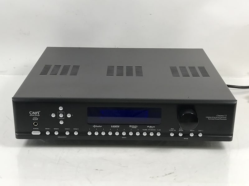 Cary Audio Design Cinema 12 Surround Processor | Reverb
