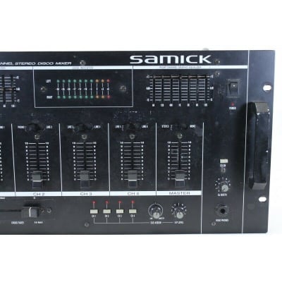 Samick - SD 4000 - 4 Channel Stereo Disco Mixer | Reverb