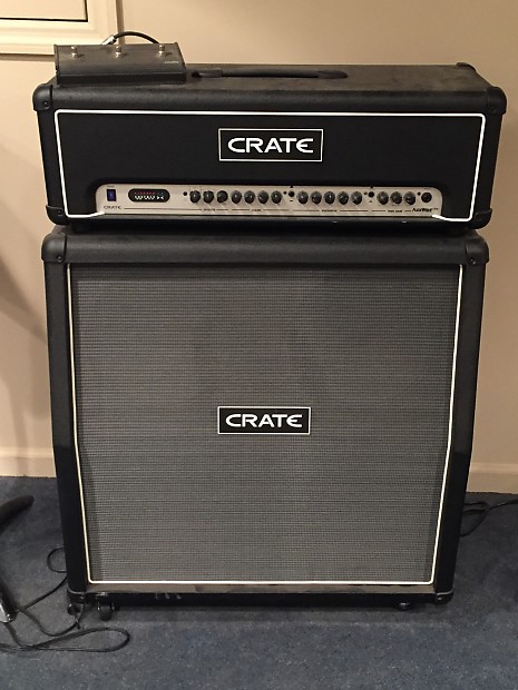 Crate Flex Wave FW120H and FW412 Half Stack Guitar Amp | Reverb