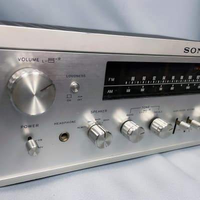 Sony STR-6055 AM/FM Stereo Receiver 1971-74 Silver | Reverb