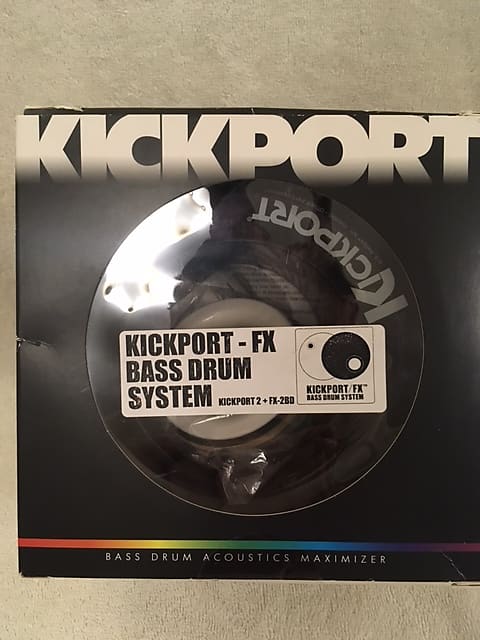 Kickport FX 2 PLUS FX-2 BD Black / White | Reverb