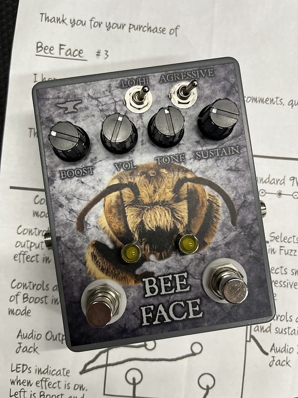 Frank The Anvil FX Bee Face - Serial #3 | Reverb
