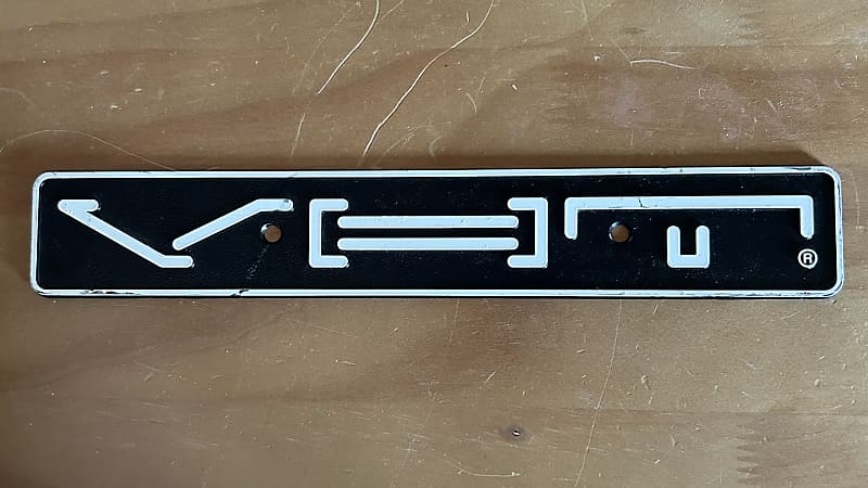 VHT Generic Name Plate 2000’s - Black | Reverb Canada