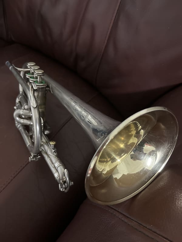 King Master Model Bb cornet (1961) SN 367858 (silver | Reverb UK