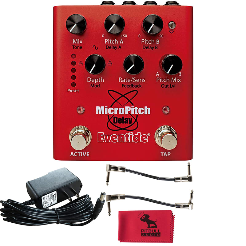 Eventide MicroPitch Delay/Pitch Pedal w/ Power Supply, Patch | Reverb