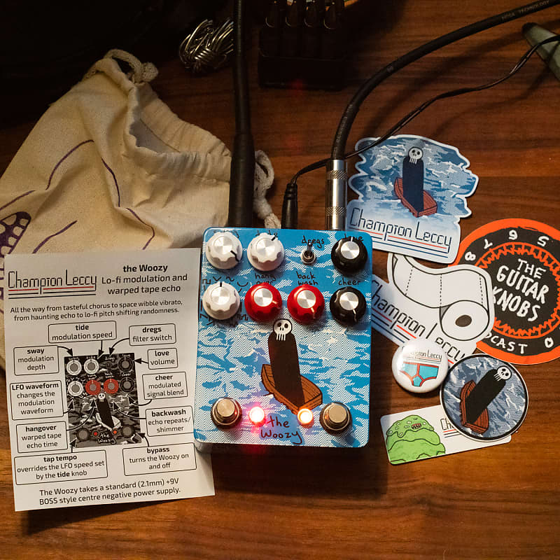 Champion Leccy The Woozy - Chorus Vibrato Lo-fi Modulation | Reverb