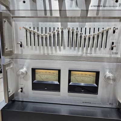 Pioneer Rack System Spec1 Preamp, Spec 4 Amp, SG 9500, | Reverb