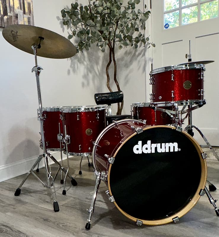 ddrum Dios maple 20/16/14/14/12 - Red cherry sparkle | Reverb