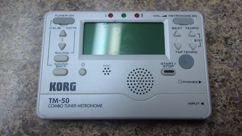 New Korg TM-50 Combo Tuner / Metronome | Reverb