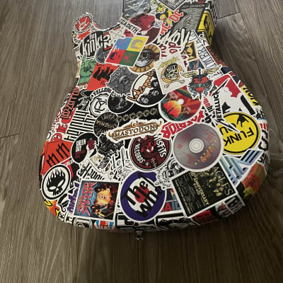 STICKER BOMB - PARTSCASTER - TELECASTER DELUXE | Reverb
