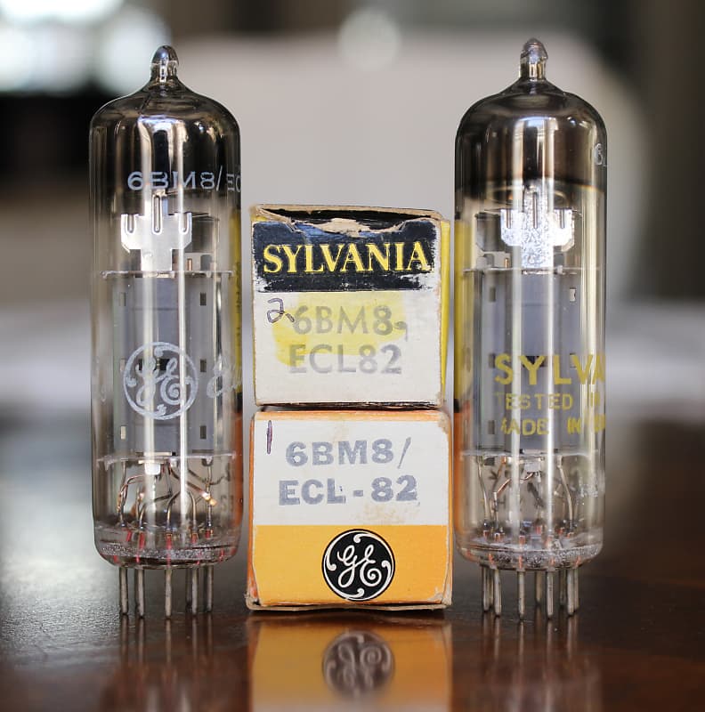 Mullard ECL82 / 6BM8 Matched Pair NOS NIB 1967-1970 Preamp | Reverb