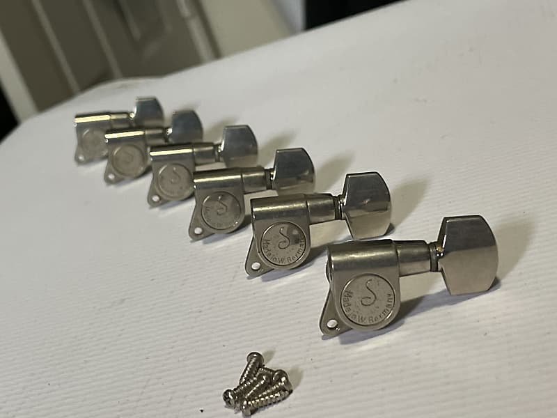 1980's Kramer Schaller Germany 45 Degree Chrome Tuners Tuning | Reverb
