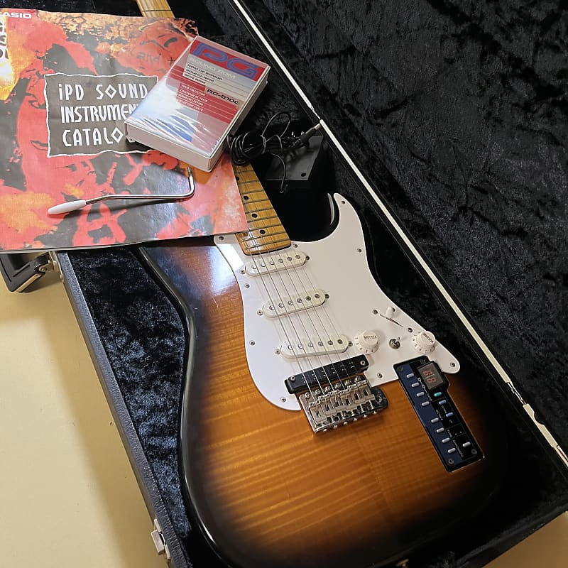 Casio PG-300 MIDI Guitar MIJ 1980s w/ Sound Card Rom, OHSC, | Reverb