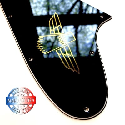 3 Ply Black/White/Black Pickguard for 1963-1966 Gibson | Reverb