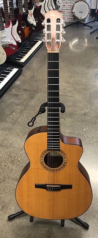 Taylor NS24CE Classical Nylon String Acoustic Electric Guitar | Reverb