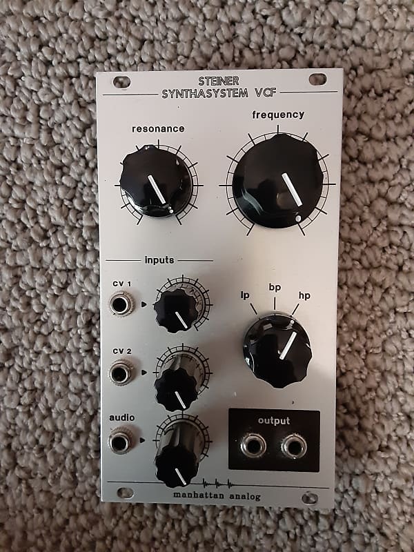 Manhattan Analog Analog Analog Steiner Synthasystem VCF | Reverb