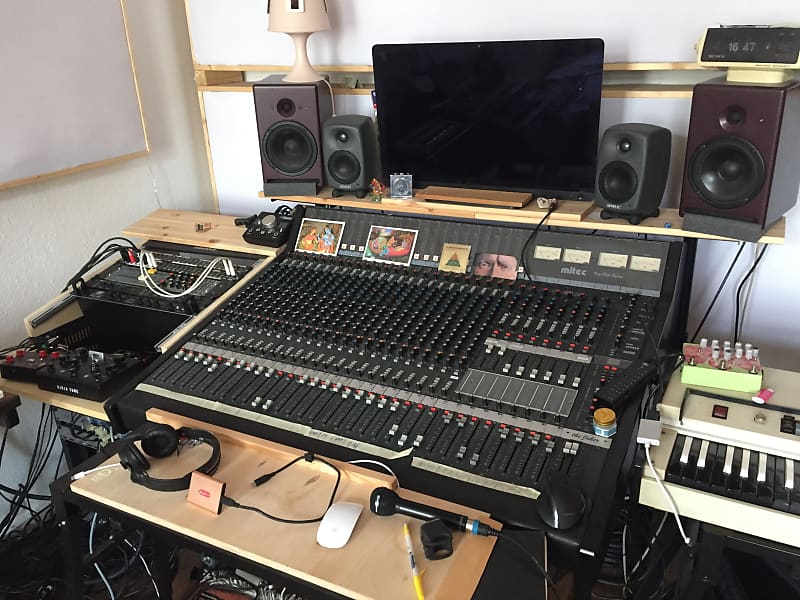 German Analog Console / Mixer - Mitec ''the joker'' 32 tracks | Reverb