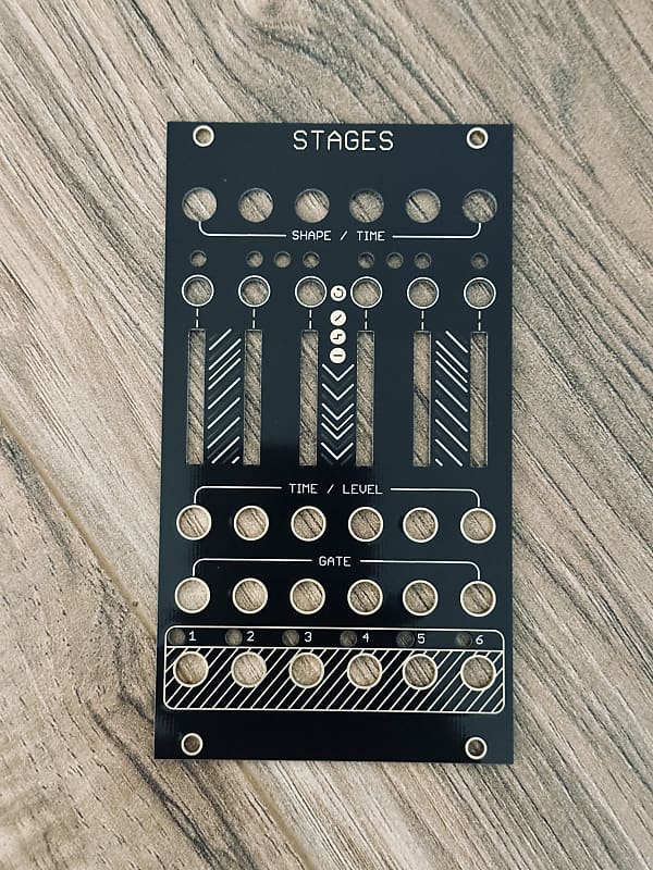 Alternative Black Panel for Mutable Instruments Stages | Reverb