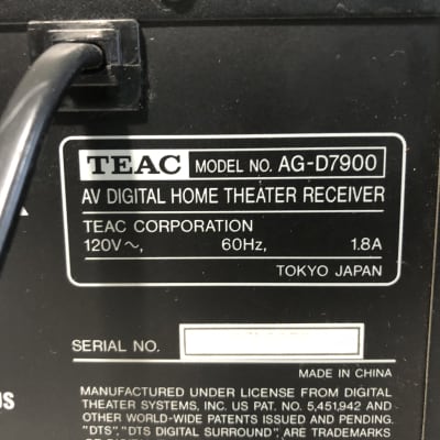 TEAC AG-D7900 Receiver HiFi Stereo Vintage Audiophile 5.1 | Reverb