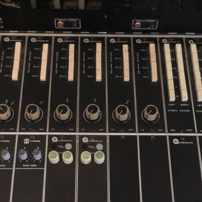 1975 AUDITRONICS 110A GRANDSON (18)Channel Console /Sidecar / | Reverb