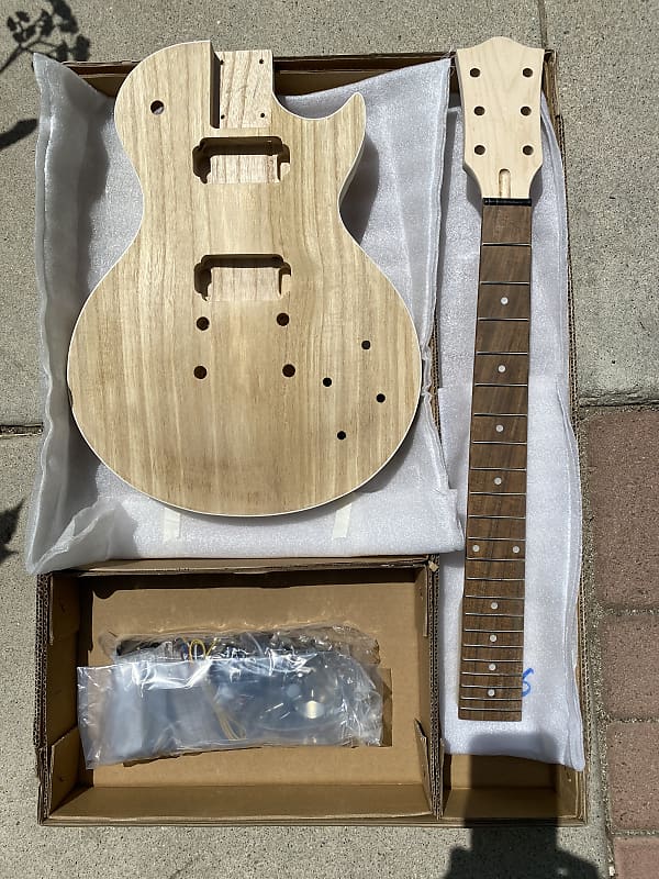 DIY LP Style Guitar Builders Kit | Reverb