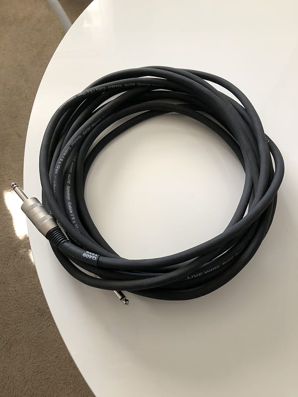 Live Wire Elite 12ga Speaker Cable 25 ft | Reverb