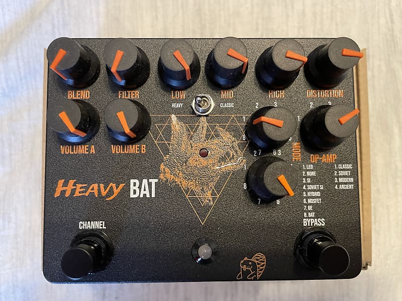 Drunk Beaver Heavy Bat (custom Rat with Blend and HM-2 EQ) | Reverb