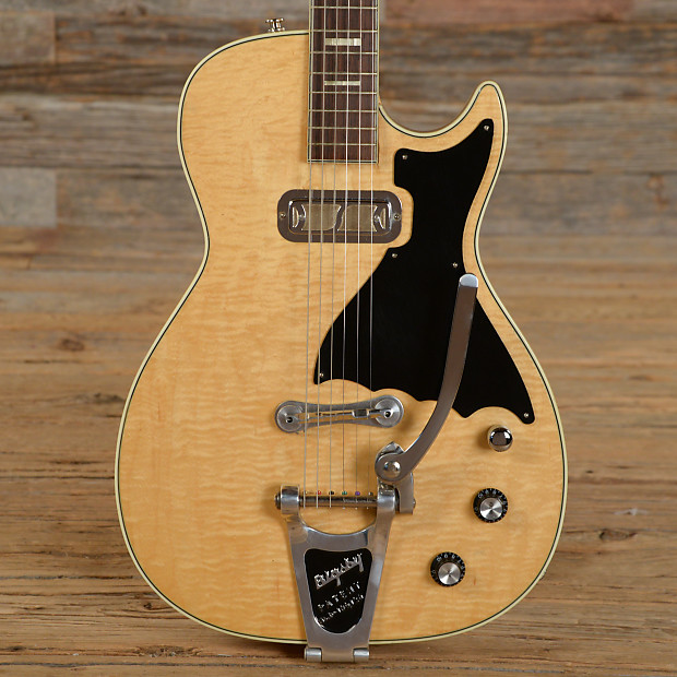 Harmony H47 Stratotone Mercury Natural 1960s | Reverb