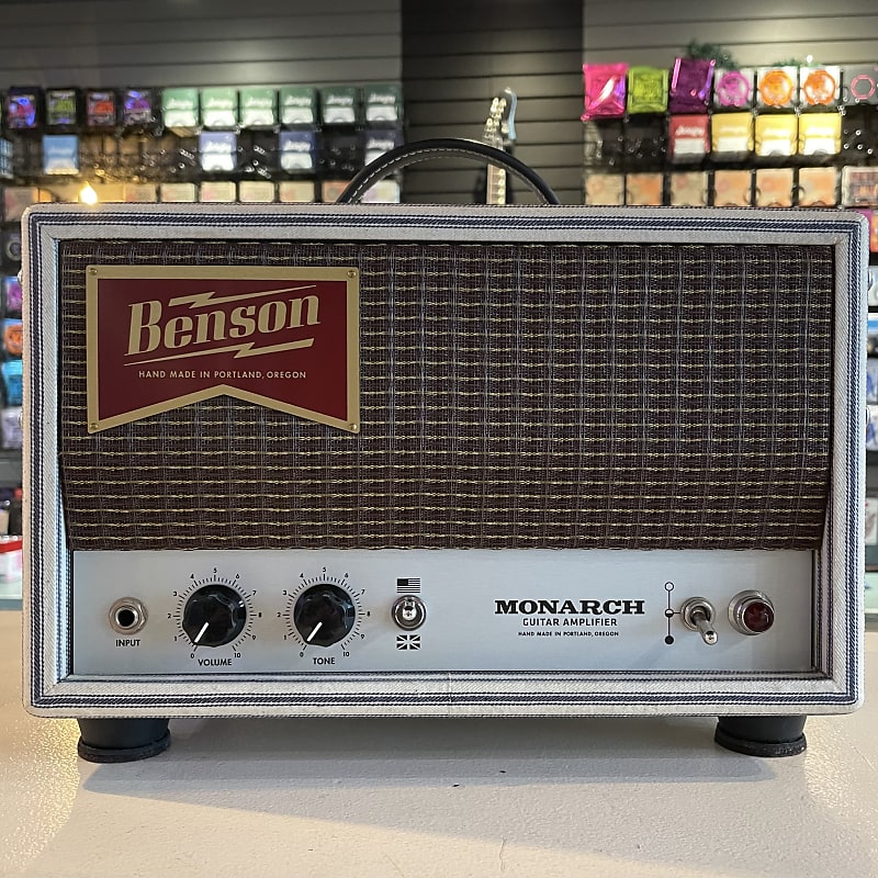 Benson Amps Monarch 15-Watt Tube Amplifier Head - Blue | Reverb