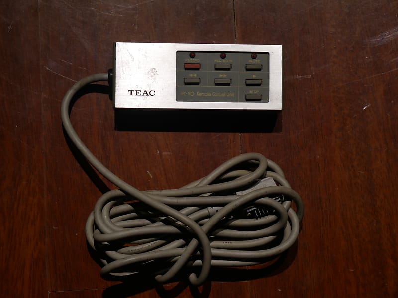 Vintage TEAC RC-90 Remote Control, DHL Worldwide SHIPPING | Reverb UK