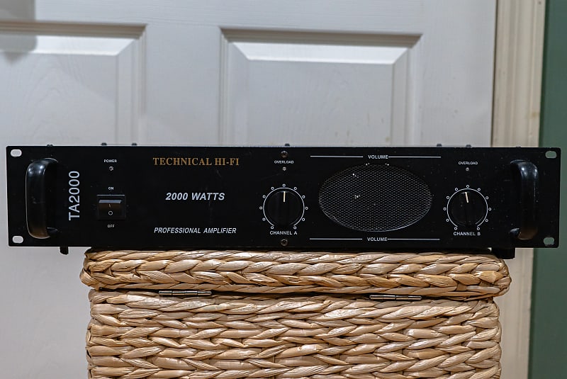 Technical Hi-Fi TA2000 2-Channel Stereo Power Amplifier | Reverb