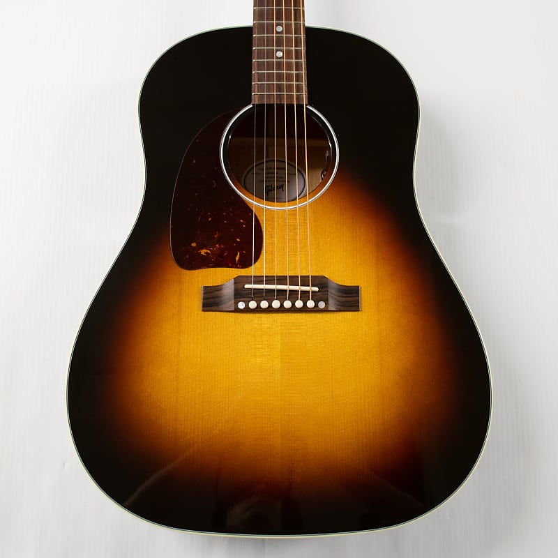 Gibson Acoustic J-45 Standard Left-handed - Vintage Sunburst | Reverb