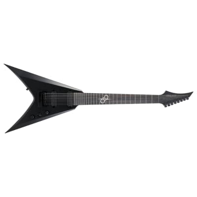 Solar V1.8C Carbon Matte 8 String Electric Guitar | Reverb