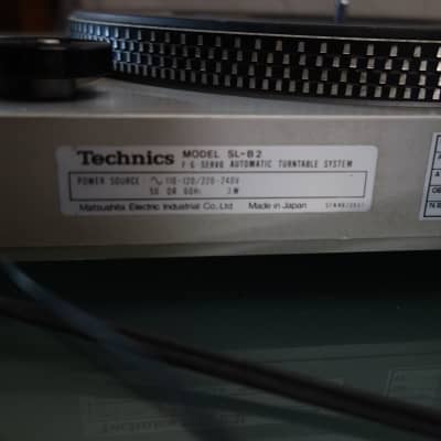 Vintage Turntable TECHNICS SL-B2 FG-SERVO Auto-return - | Reverb