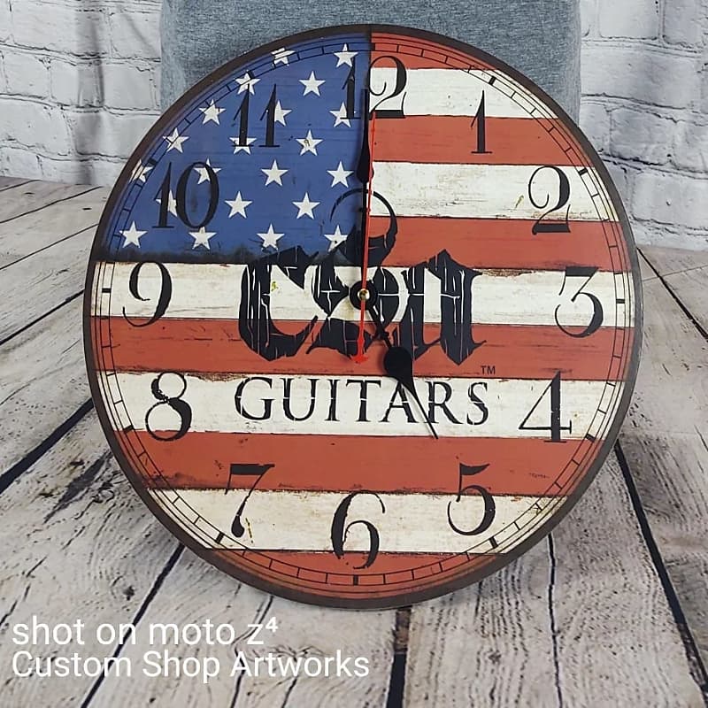 CSA Guitars Wall Clock | Reverb